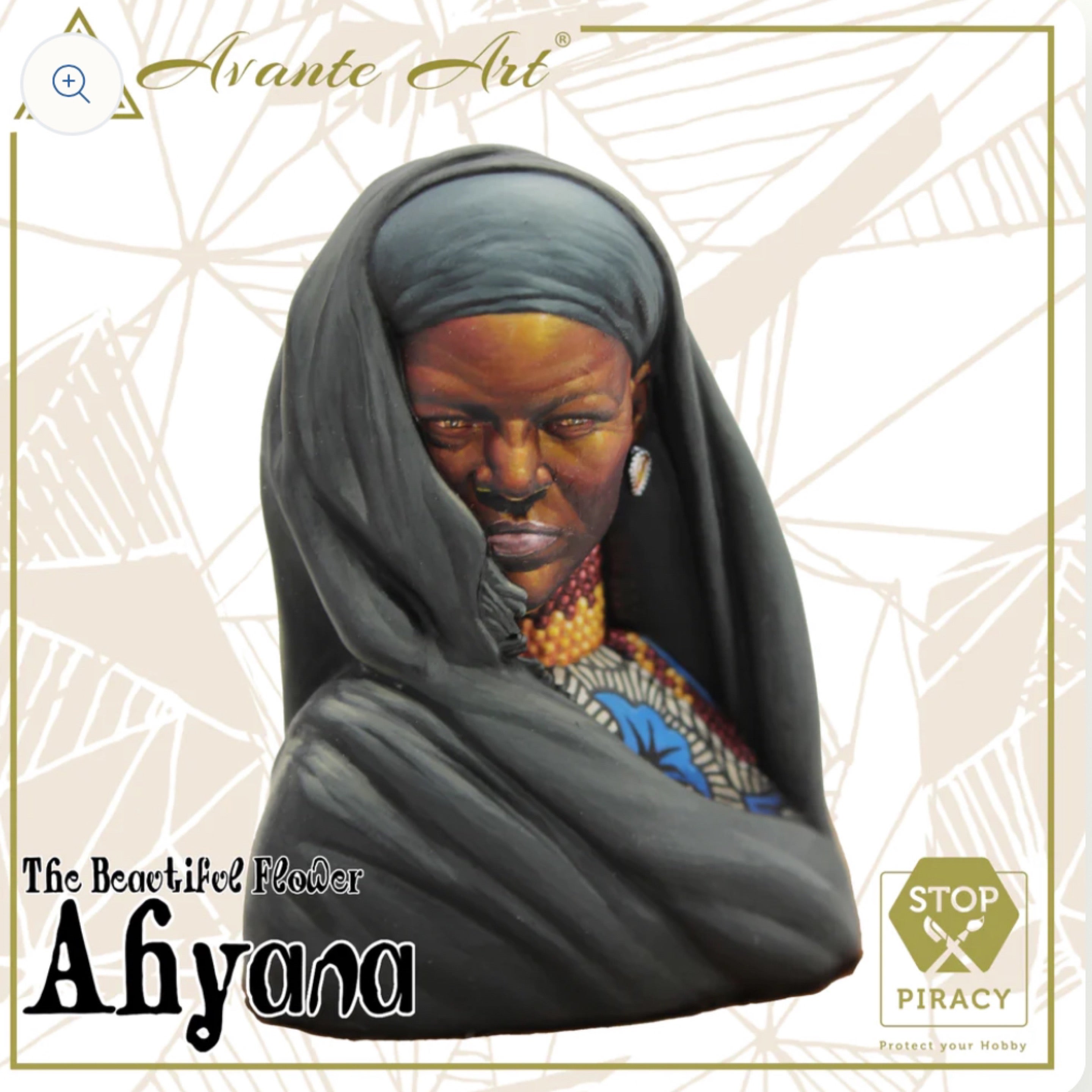 AVANTE ART - Ahyana the Beautiful Flower (Bust) | Board Miniatures ...